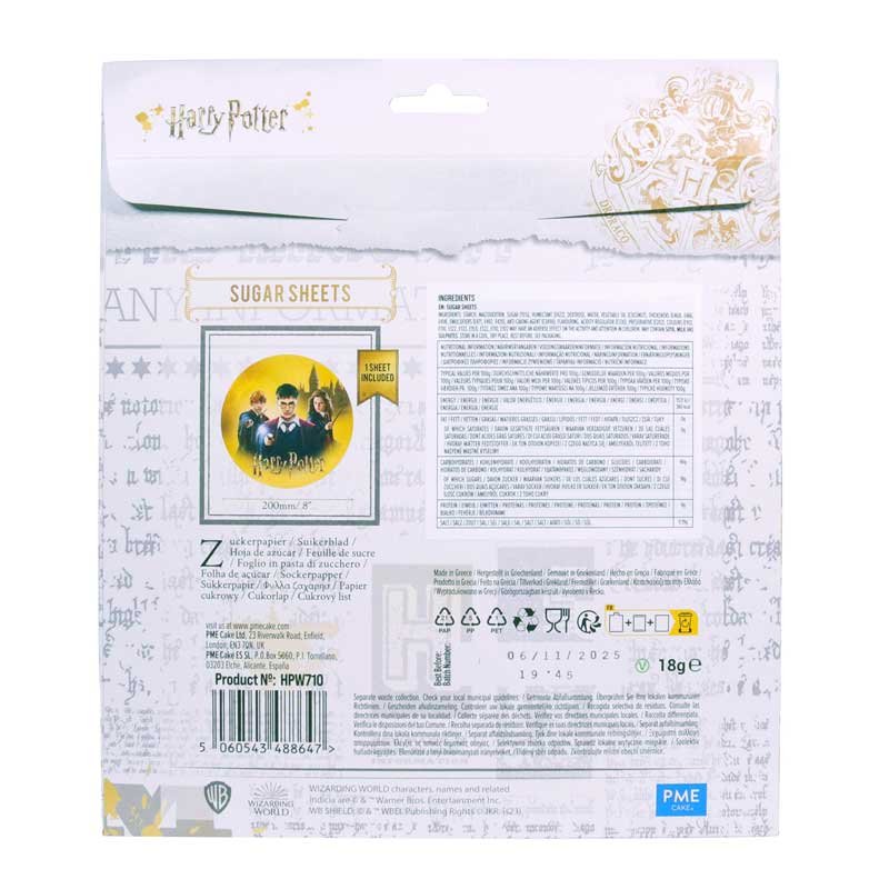 Disque à Gâteau en sucre Harry Potter PME dès 7,99 € | Cake Délice ...