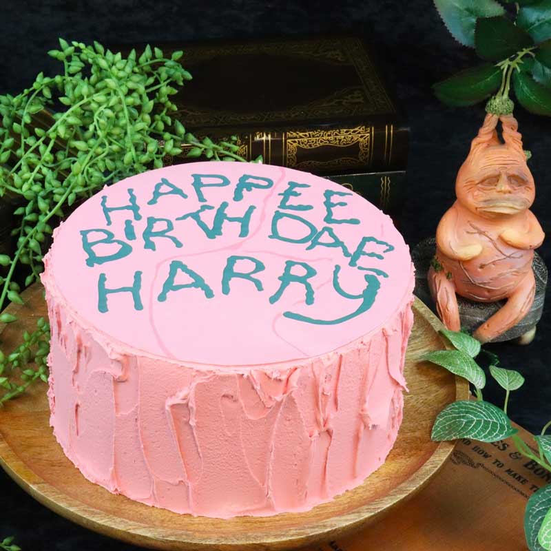 Disque à Gâteau en sucre Happee Birthdae HARRY - Harry Potter PME à...