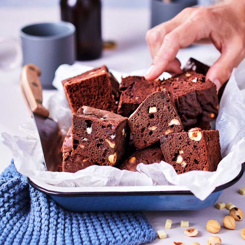 Préparation Brownie FunCakes 1 kg – Brownies moelleux, résultat pro...