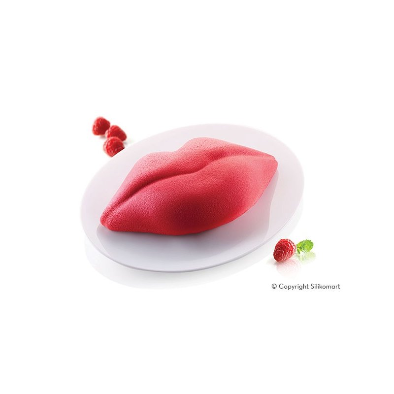 Moule 3D bouche BACIO Silikomart dès 19,90 € | Cake Délice – Pro